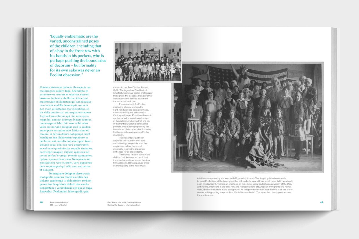 Educating for Peace: 100 Years of Ecolint | Profile Editions
