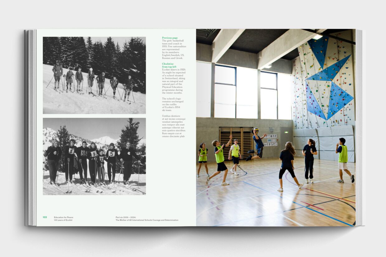 Educating for Peace: 100 Years of Ecolint | Profile Editions